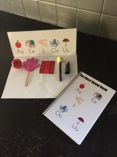 Multisensory Monday- Short Vowels Book - Brainspring Store