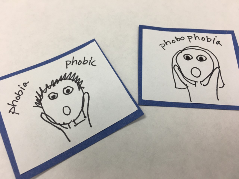 “Phobia” Root Word: Meaning, Words, & Activity - Brainspring Store