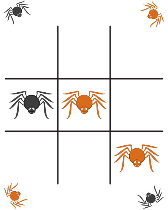 Multisensory Monday: Spooky Spider Tic-Tac-Toe - Brainspring Store